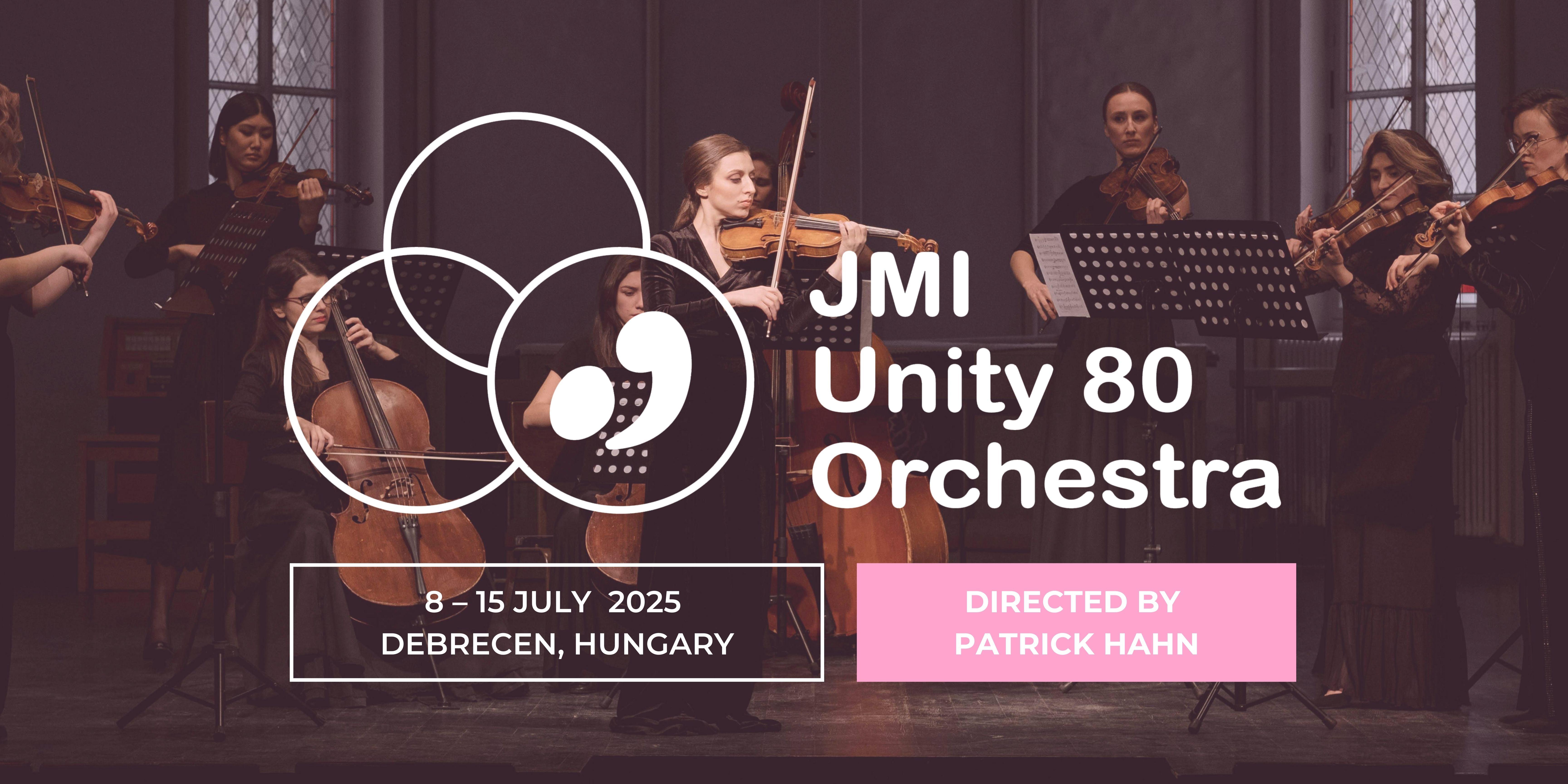 Call for musicians: Apply now for the JMI Unity 80… | JMI.net